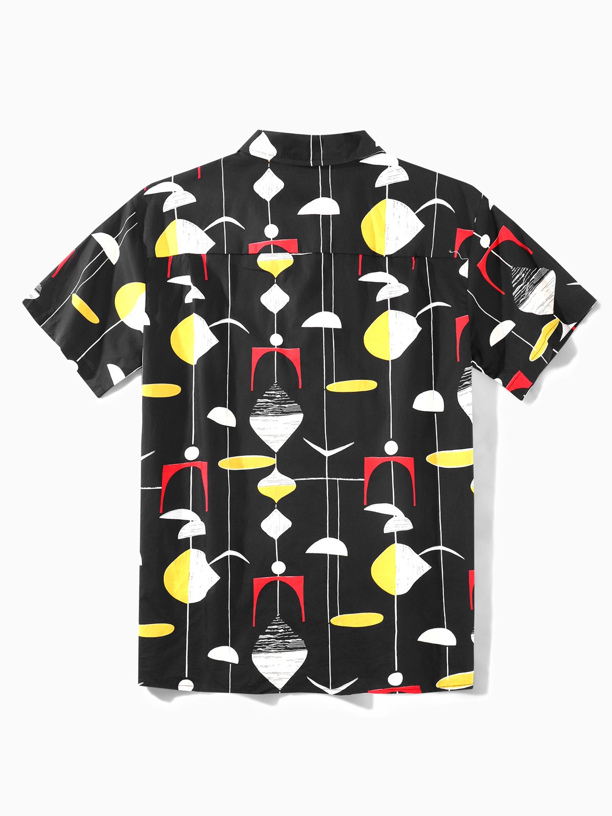 Hardaddy® Cotton Mid-Century Geo Pattern Aloha Shirt | hawalili