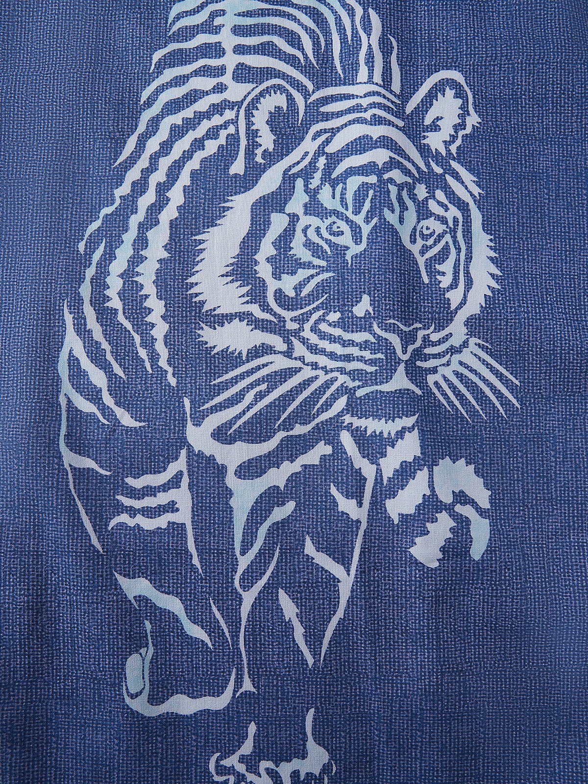 Hardaddy® Cotton Japanese Bamboo Tiger Aloha Shirt | hawalili