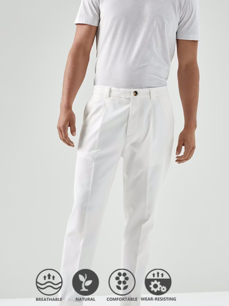 n style casual linen pants with cotton and linen base | hawalili